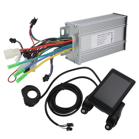 Mgaxyff 36V/48V 500W M6T Lithium Battery Brushless Motor Controller LCD ...
