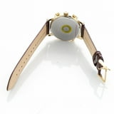 Tommy Hilfiger Men's 1790874 Gold-Tone Watch with Brown Leather Band ...