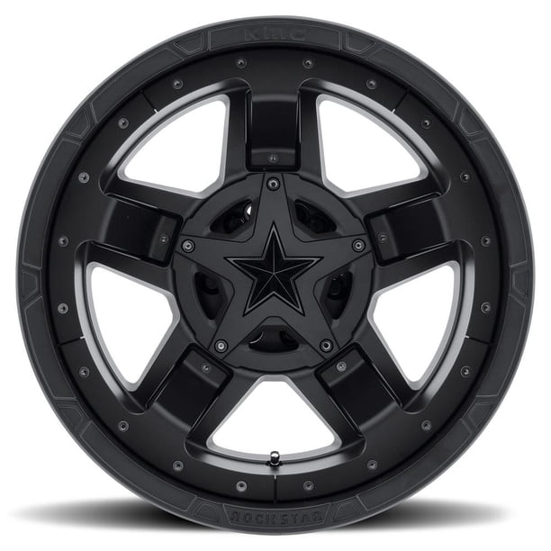 XD Wheels XD827 Rockstar 3, 17x9 with 5 on 4.5 and 5 on 5 Bolt Pattern ...