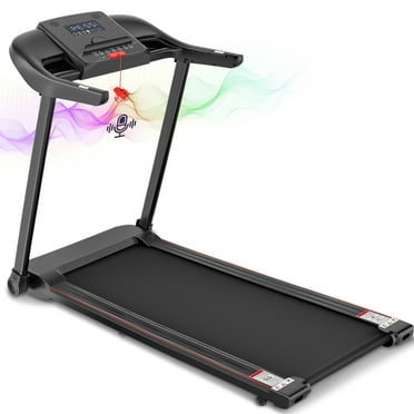 SuperFit Electric Indoor Treadmill Desk, 2.25HP, 2 in 1 Dual Display ...