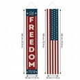 Patriotic Flag Banner Single Sided Hanging Stars and Stripes Decoration ...