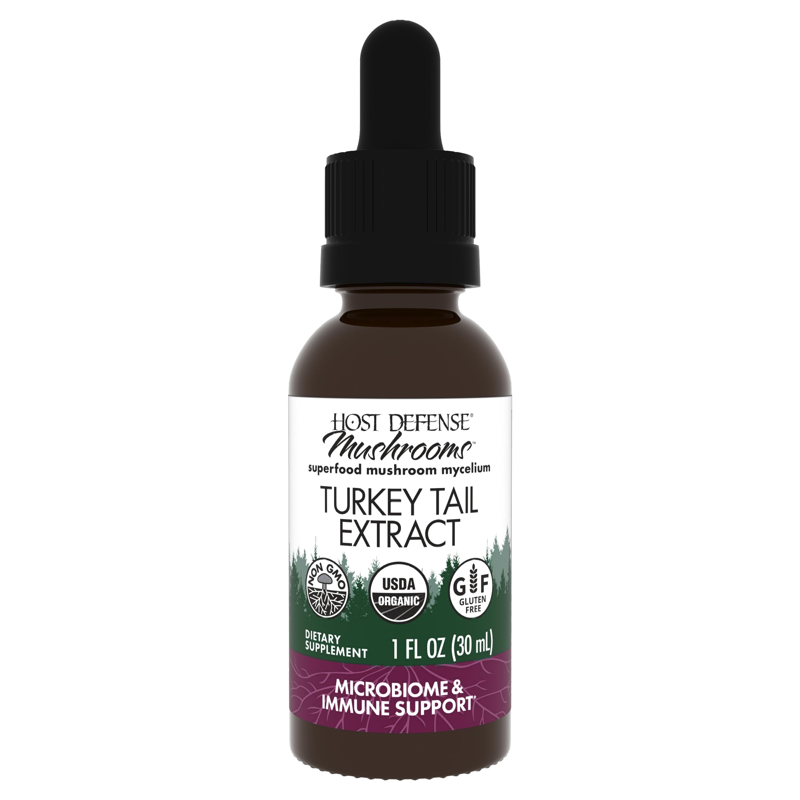 Suplemento de extracto de cola de pavo Host Defense 30 ml | Walmart en ...