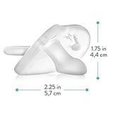 Evenflo Balance + Stage 2 Orthodontic Silicone Pacifier, 6 Months+, 6ct ...