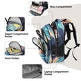 ALAZA Glitter Dragon School Backpack Elementary Bag Student Bookbag ...