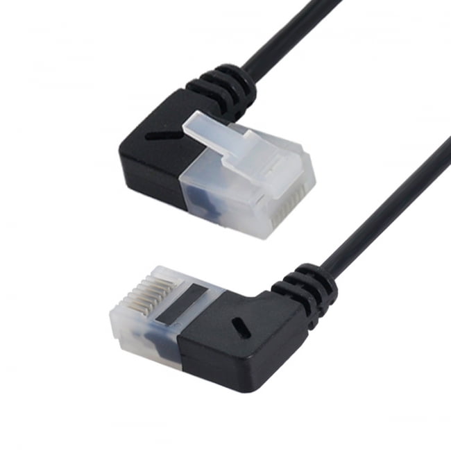 Xiwai Cable Ultra Slim Cat6 Ethernet Cable RJ45 Right Angled UTP ...