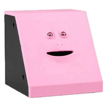 HOTBEST Electric Face Coin Bank Face Money Eating Chewing Box Cute Face ...