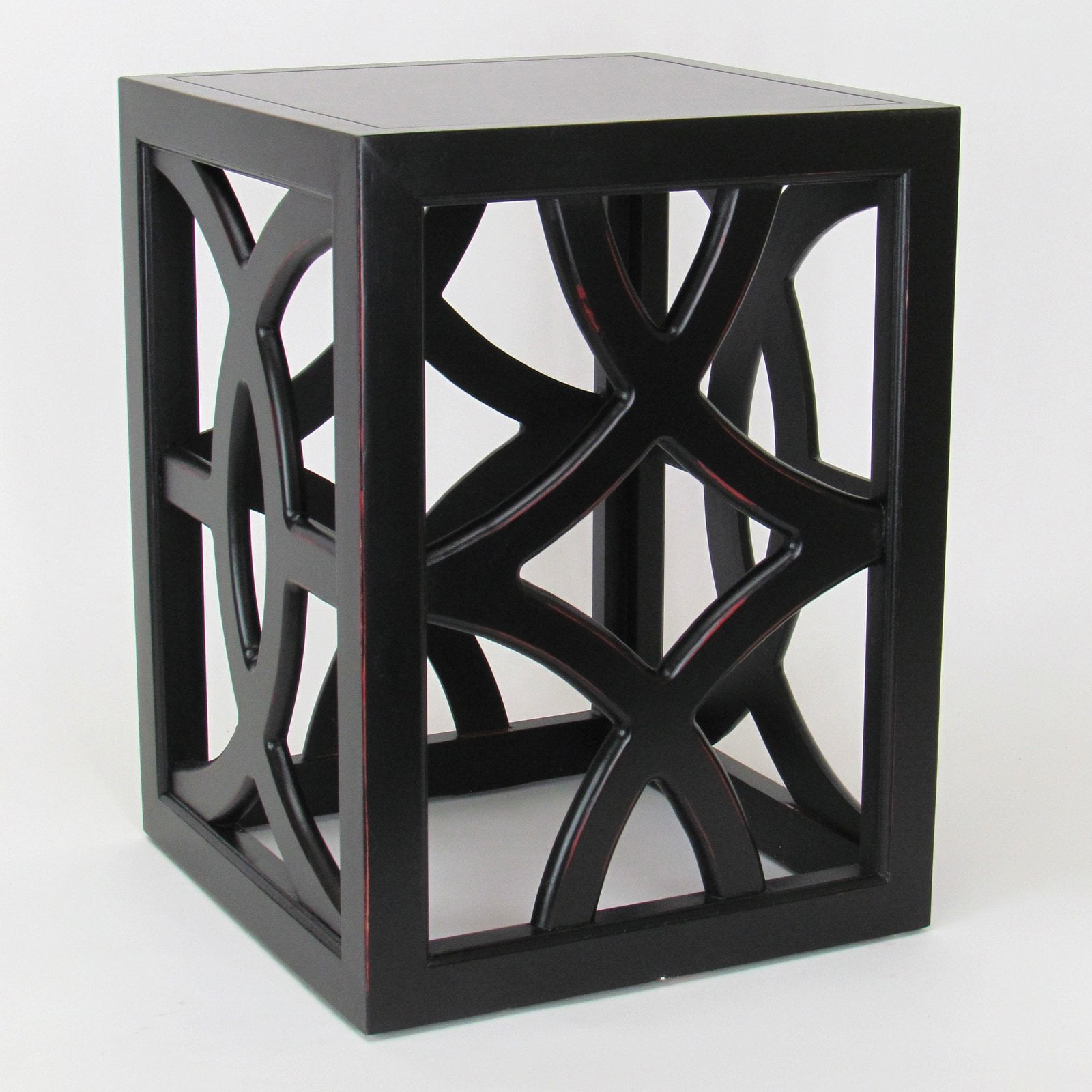 Wayborn Charleston Black Square End Table - Walmart.com - Walmart.com