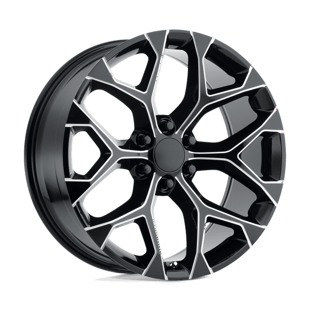 Performance Replicas Cast Aluminum Rim PR176 24X10 6X5.5 G-BLK MILL ...