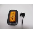 C2W Amber LED 2.5" Truck Trailer RV Side Marker Light, Grommet Mount ...