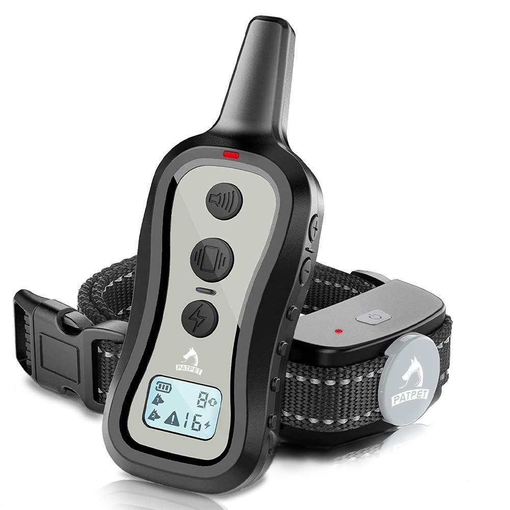 PATPET Dog Training Collar Dog Shock Collar With Remote W 3 Training patpet-dog-training-collar-dog-shock-collar-with-remote-w-3-training