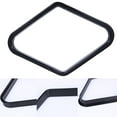 Billiards 9 Ball Pool Table Triangle Rack Heavy Duty Black Plastic ...
