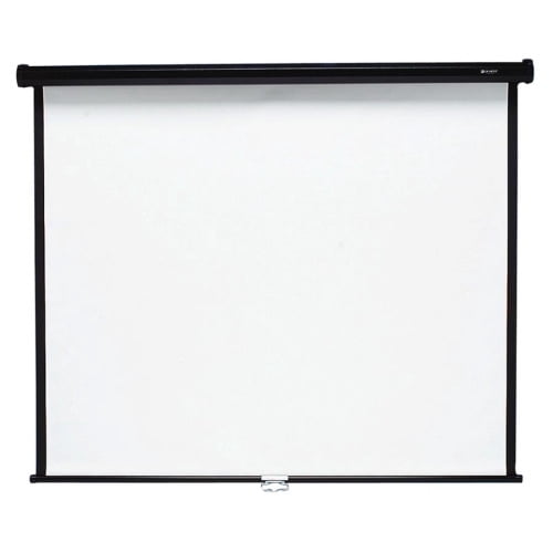 Quartet Manual Projection Screen 1:1 - Matte White - 96" x 96" - Wall ...