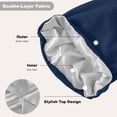 4 count Silk Satin Bonnets for Women Men, Adjustable Hair Wrap Slouchy ...