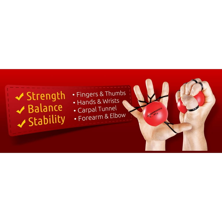 Physical Therapy Hand Tool HandMaster Plus 2-Pack Hand Exerciser - 8 ...