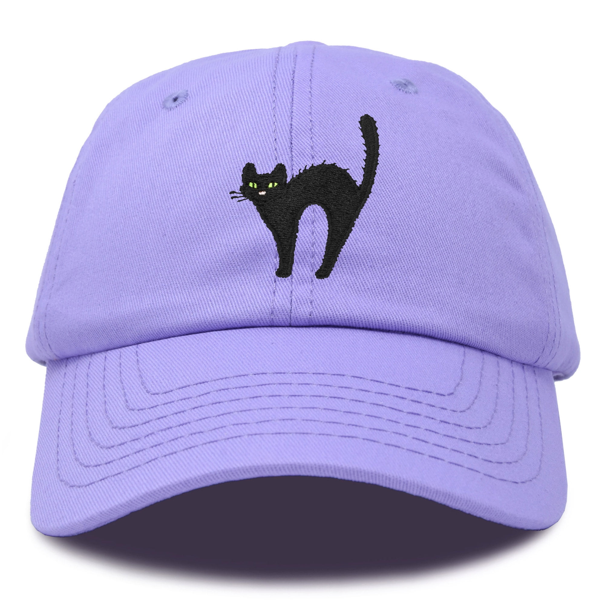 DALIX Black Cat Hat Womens Halloween Baseball Cap in Lavender - Walmart.com