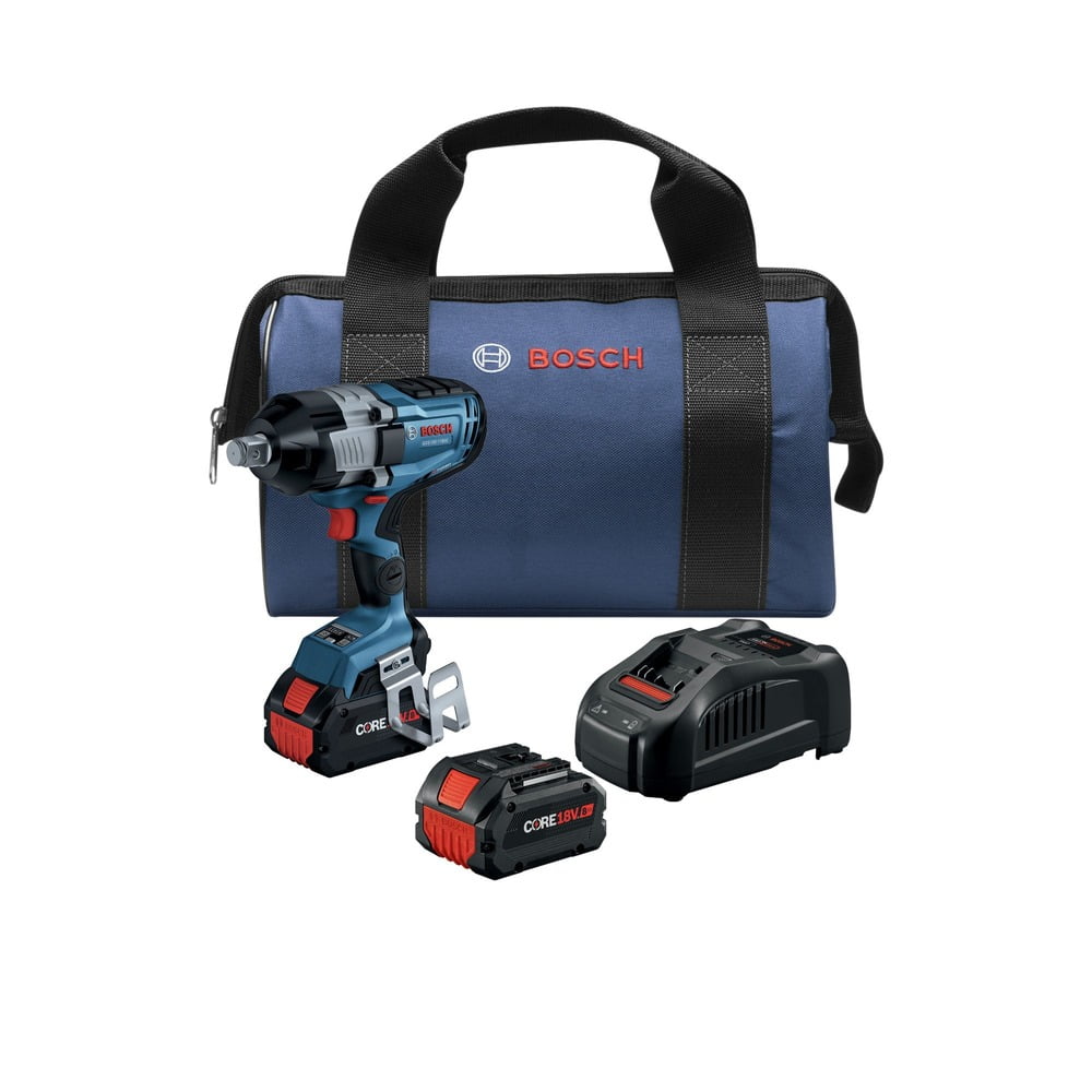 Restored Bosch GDS18V-1180CB28-RT 18V PROFACTOR Brushless Lithium-Ion Connected-Ready 3/4 in ...