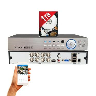 Evertech 16 Channel Digital Video Recorder H.265 Hybrid 4in1 AHD TVI CVI Analog CCTV Security ...