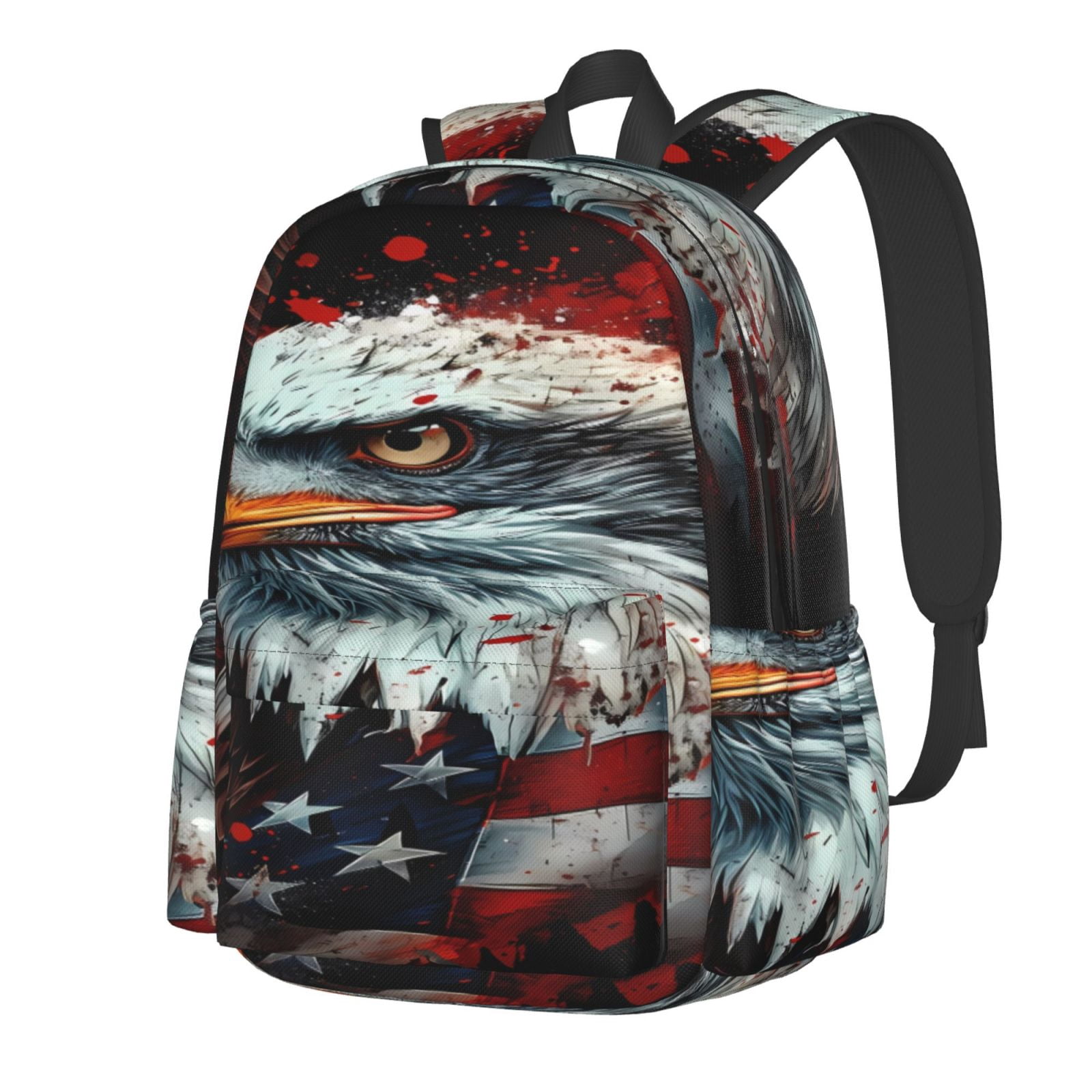 Disketp USA Bald Eagle Mochila Escolar de Gran Capacidad y Peso Ligero ...