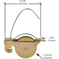 2-Pack Sliding Screen Door Rollers - Compatible with KDEX20 Series KD ...