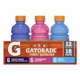 Gatorade Mini Bottled Drinks, Variety Pack, Grape, Strawberry, Berry ...
