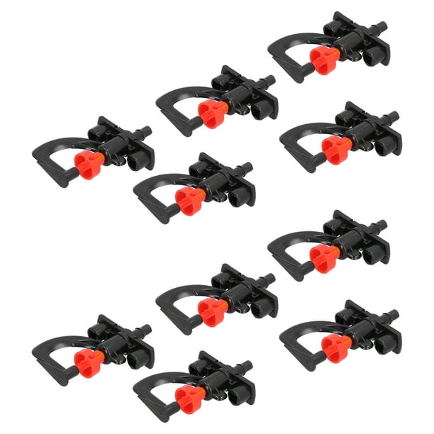 Spray Nozzle,10 Set Refraction Spray Misting Nozzle Irrigation Fittings ...