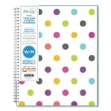 Teacher Dots Academic Year Create-Your-Own Cover Weekly/Monthly Planner ...