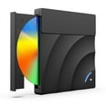 Portable High-speed USB 3.0 CD DVD-RW Optical Drive External Slim Disk ...