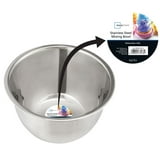 Mainstays SS 8QT Multi-Use Mixing Bowl for Prepping, Serving or Storage ...