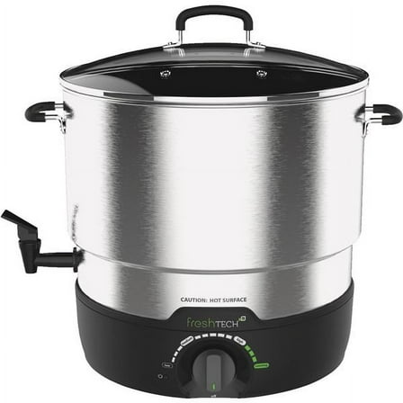 Ball EasyCanner 21-Quart Electric Water Bath Cooker, Fresh Home Pot ...