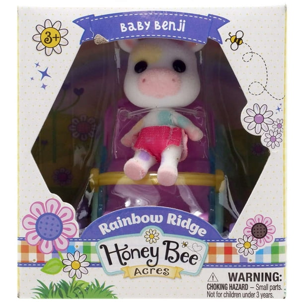 Honey Bee Acres Rainbow Ridge Baby Benji Mini Figure - Walmart.com