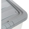 Plastic Storage Containers with Secure Latching Lids, Stackable ...