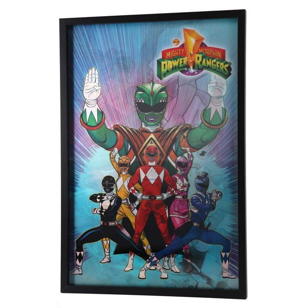 Power Rangers Framed Lenticular Wall Decor - Walmart.com