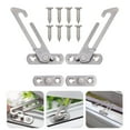 Stri 1 Set Stainless Steel Casement Window Stopper Wind Bracing Sliding ...