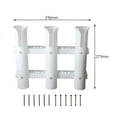 3 Tube Fishing Rod Holder Pole Rest Gift for Father Freshwater ...