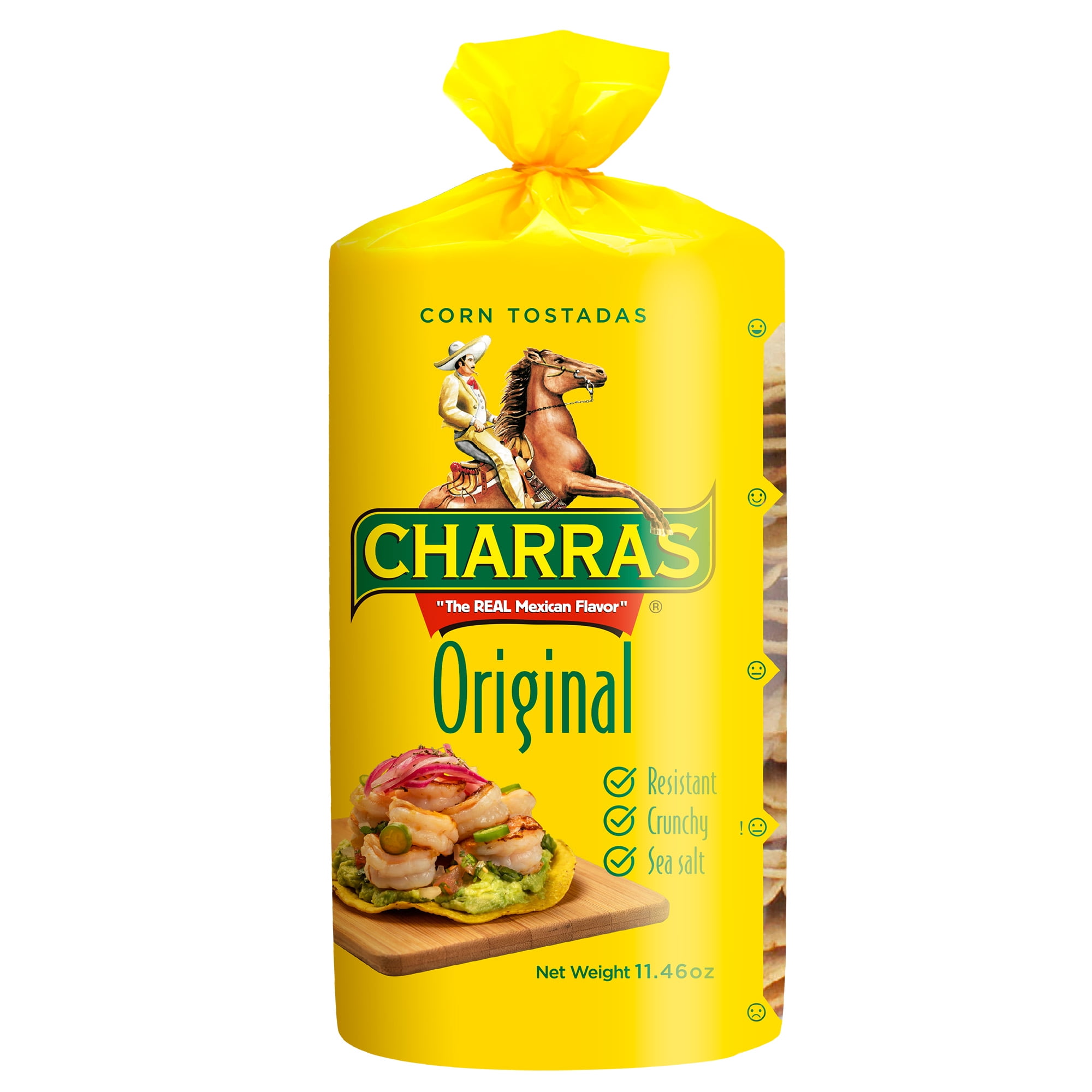 Charras Tostadas Orig Yllw - Walmart.com