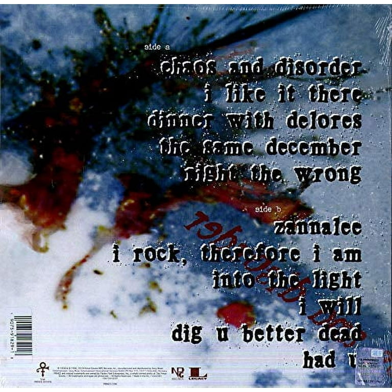 Prince Chaos And Disorder