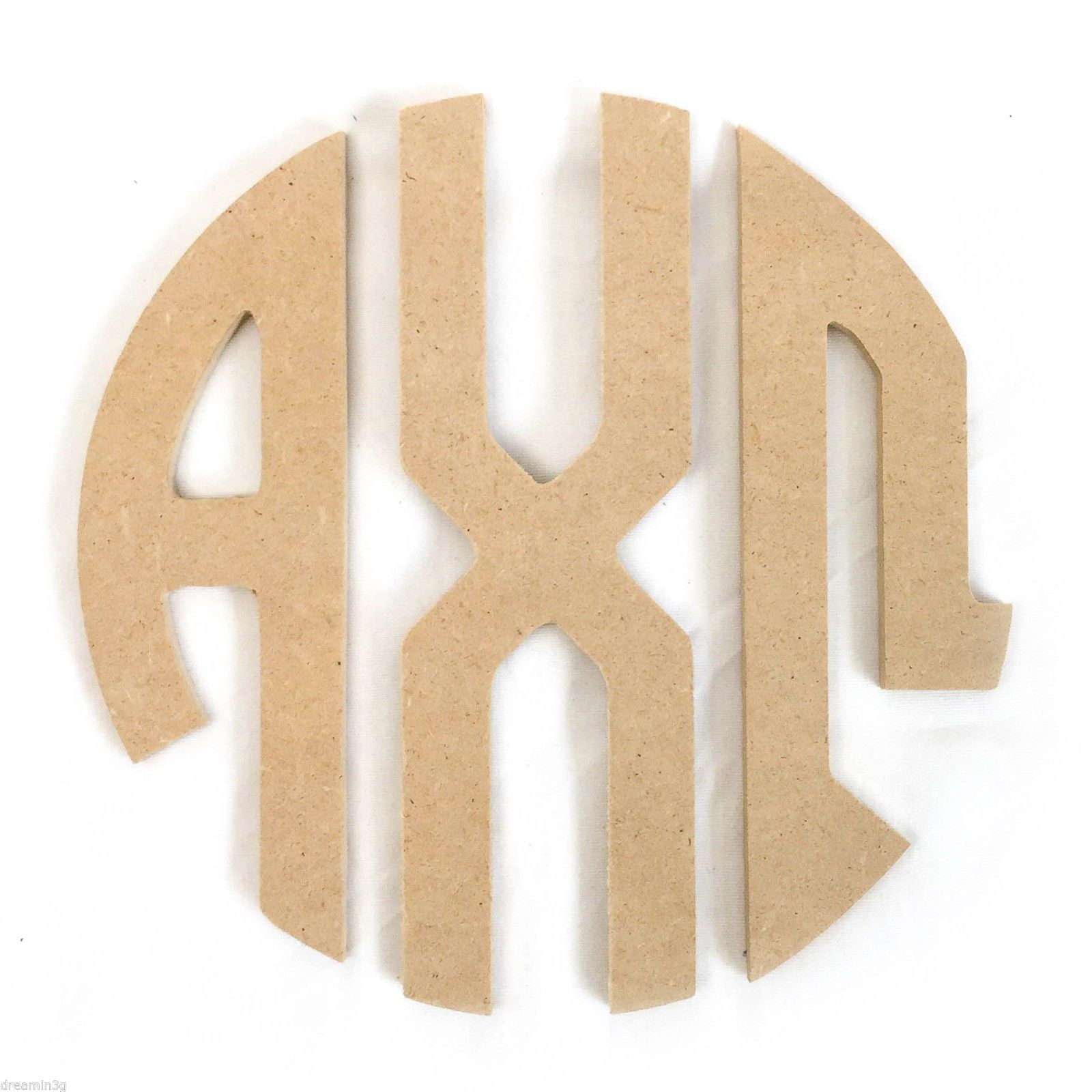 Axo Wooden Letters