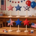 Cheapark Stuffed Ornament Craft For Fourth Of July Table Desk Scene ...