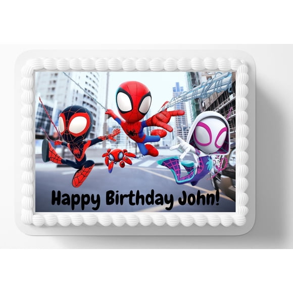 Spiderman Cake