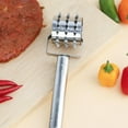 Stainless Steel Meat Tenderizer Roller Rolling Hammer Rolling Meat