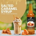 Syruvia Salted Caramel Drink Flavoring Syrup, Pure Cane Coffee Flavor ...
