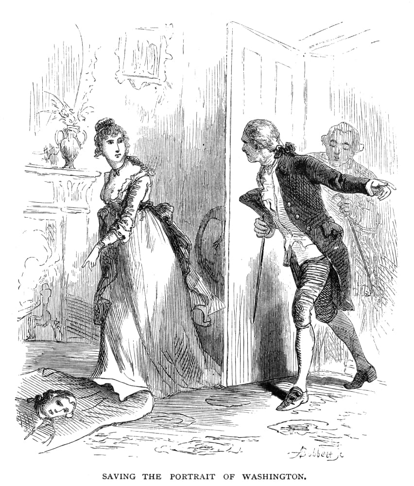 Dolley Madison (1768-1849). /Nn_E Payne. Wife Of James Madison. Dolley ...