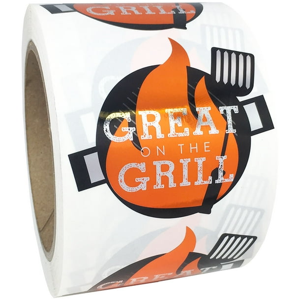 Great On The Grill Grocery Store Food Labels 2 x 2 Inch 500 Total ...