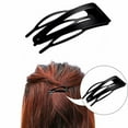 10Pcs Double Grip Hair Clips Metal Snap Hair Clips Hair Barrettes for ...
