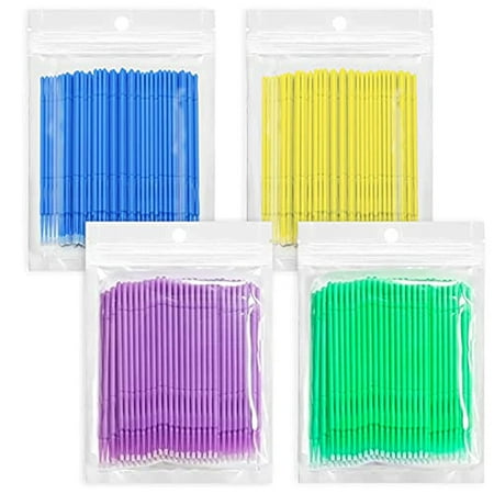 200/400/800 Pcs Multipurpose Dental Swabs Wands Disposable Micro ...