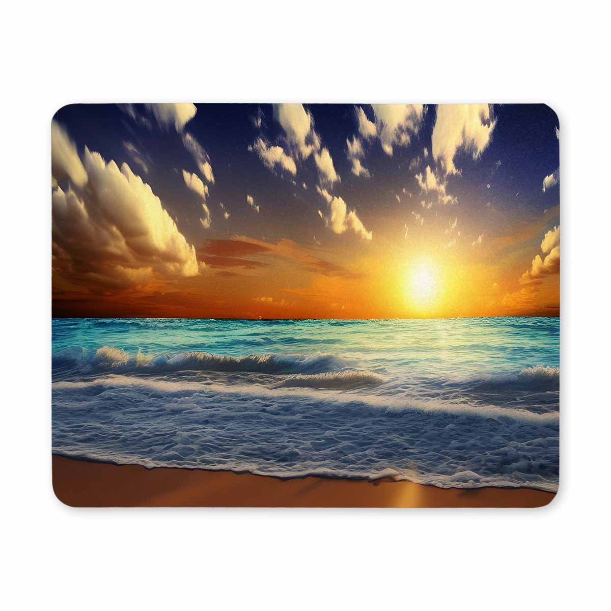 Beach Mouse Pad,Premium-Textured Mousepad,Waterproof Mouse Pad Non Slip ...