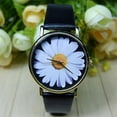 Willby Daisy White Flower Rose Woman Dress Watch -362 - Walmart.com