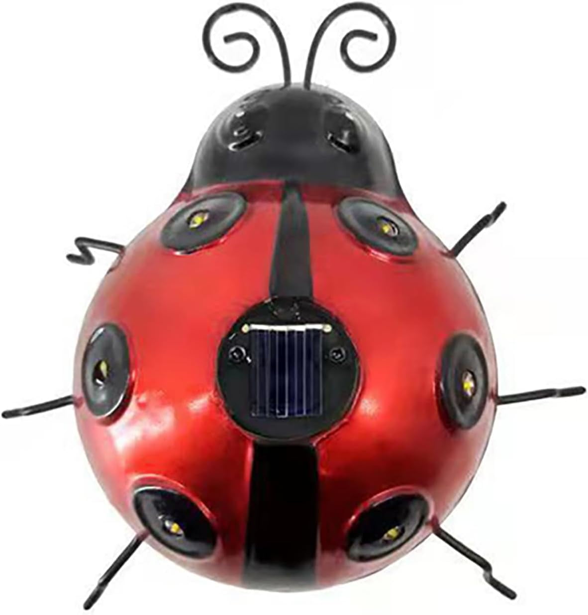 LINLIN Solar Metal Ladybird Lights Lady Bug Lights Garden Wall ...