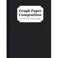 Graph Paper Composition Notebook : Math and Science Lover Graph Paper ...