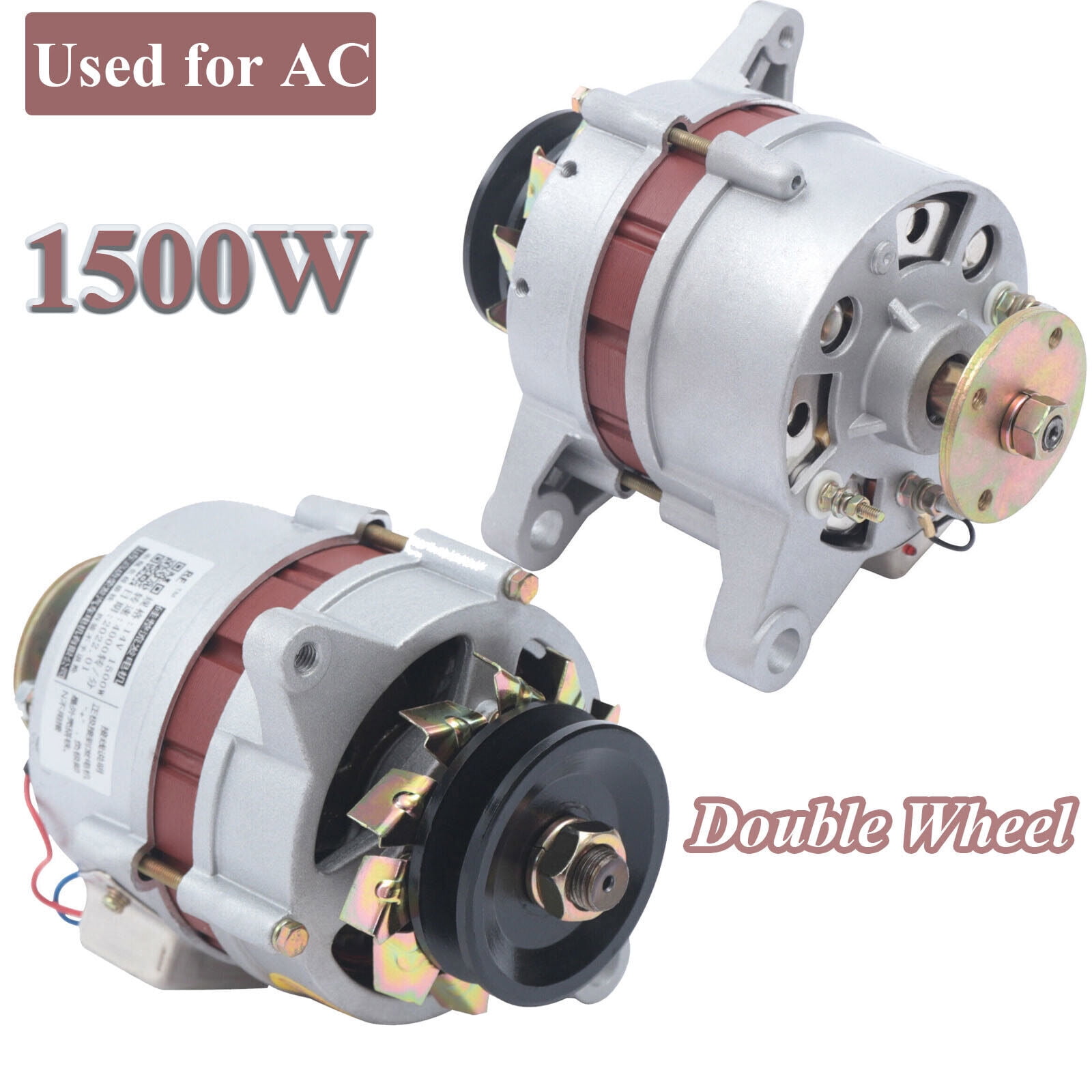 1500W Permanent Magnet Synchronous Generator PMA AC Low Rpm Alternator ...